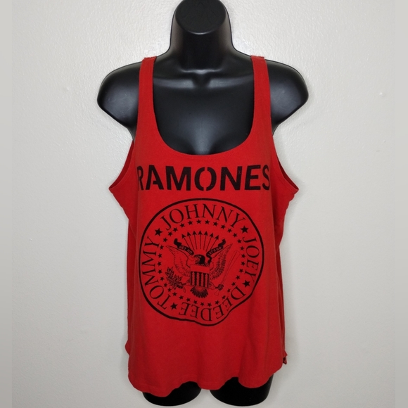 Bravado | Tops | The Ramones Womens Large Band Tank Top Sleeveless Tee ...